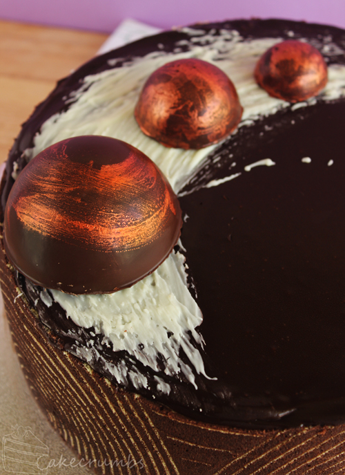 Metallic Chocolate Tutorial | Cakecrumbs
